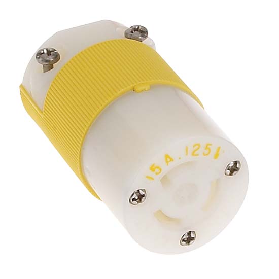 Hubbell 15 AMP Female Twist Lock Plug – Capt. Harry's Fishing Supply