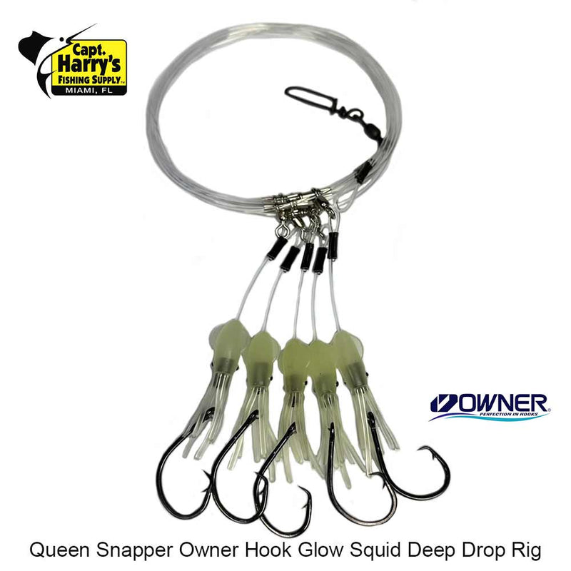 Capt. Harry's Deep Dropping Queen Snapper Glow Squid Rig – Capt. Harry ...