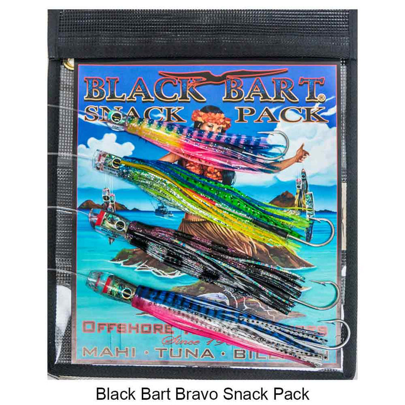 Black Bart Bravo Snack Pack Offshore Lure Kit – Capt. Harry's Fishing ...